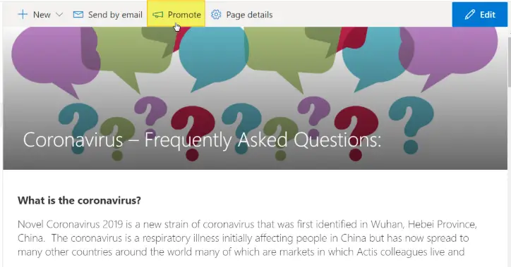 How to Convert Site Page into News Post in SharePoint Online? - SPGems